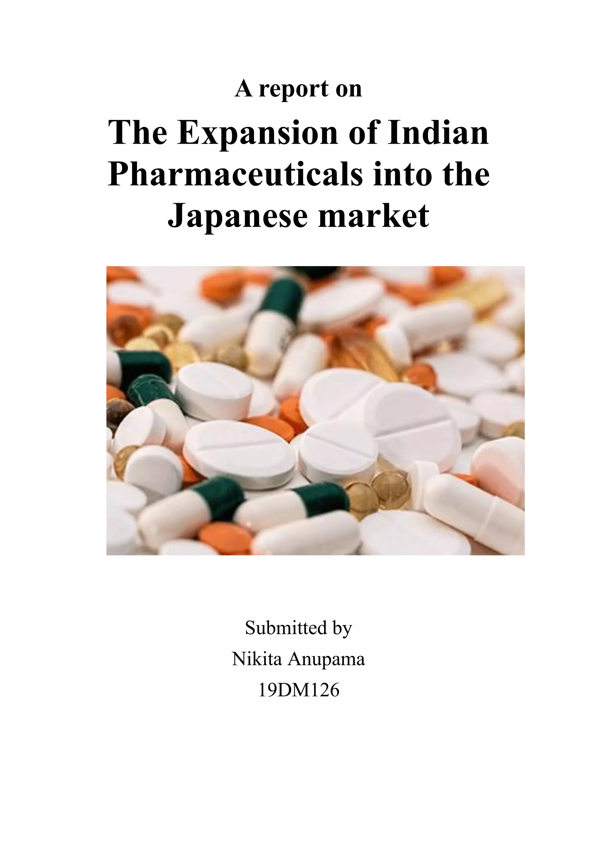 Business proposal indian pharma in japan | PDF