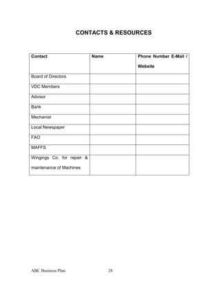 Business proposal of abc bp | PDF