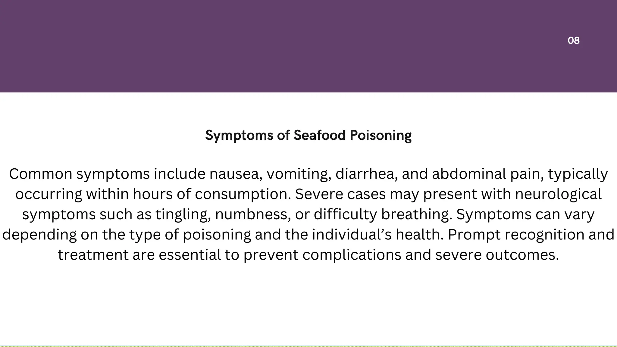 Sea food poisoning and causes sea food poisoning | PDF
