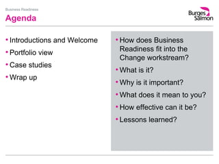 Business readiness slides | PDF