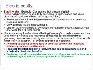 Business related biases | PPTX