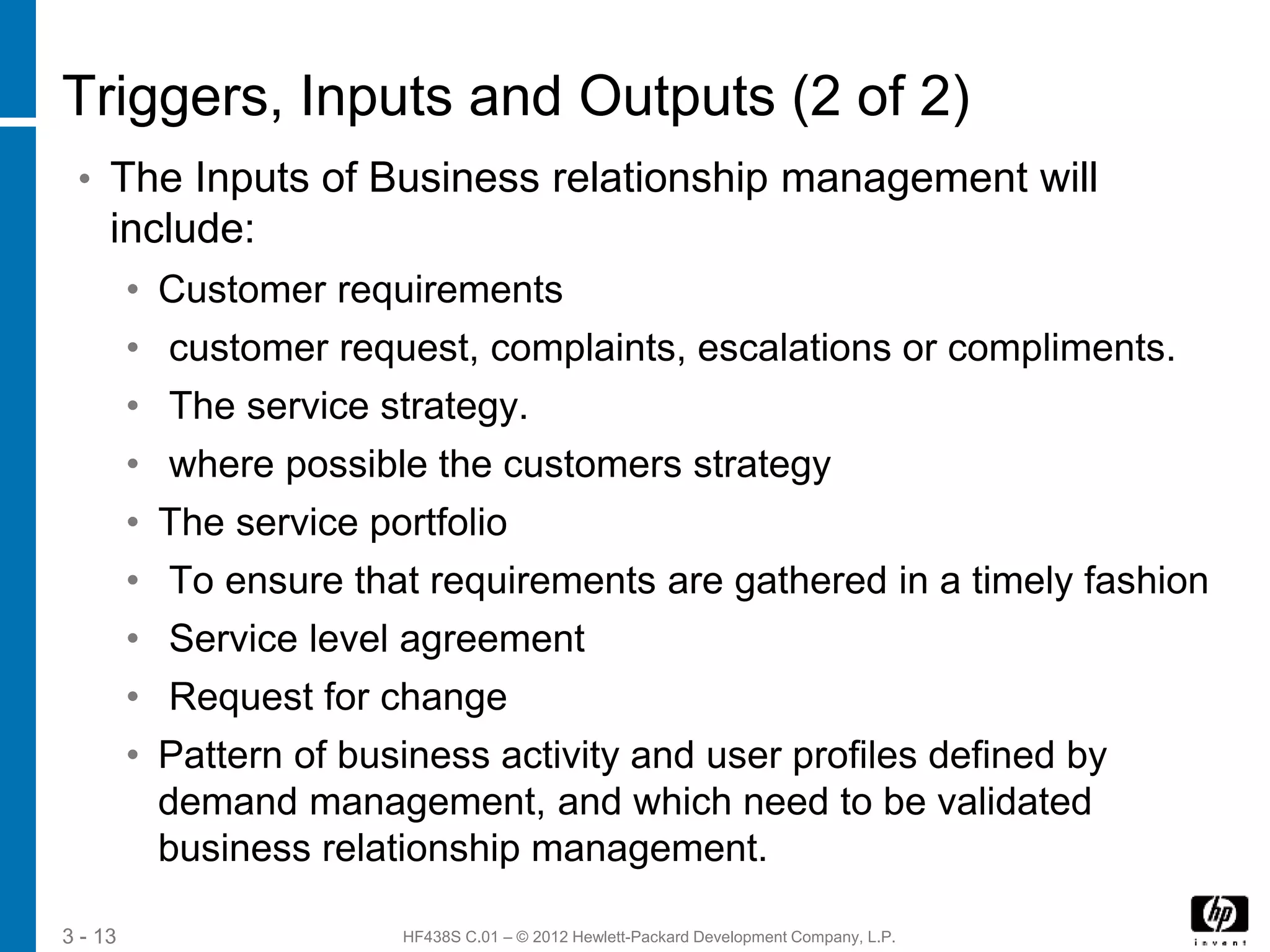 Business relationship management | PPTX