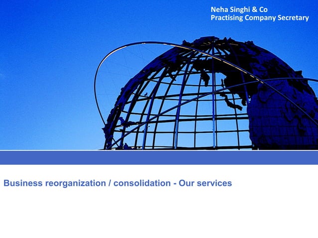 Business reorganization and consolidation | PPT | Mergers and ...