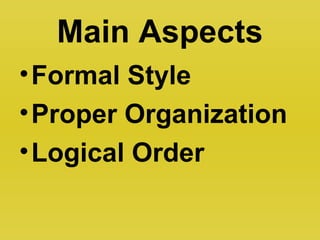 Business reports | PPT | Business | Business and Finance