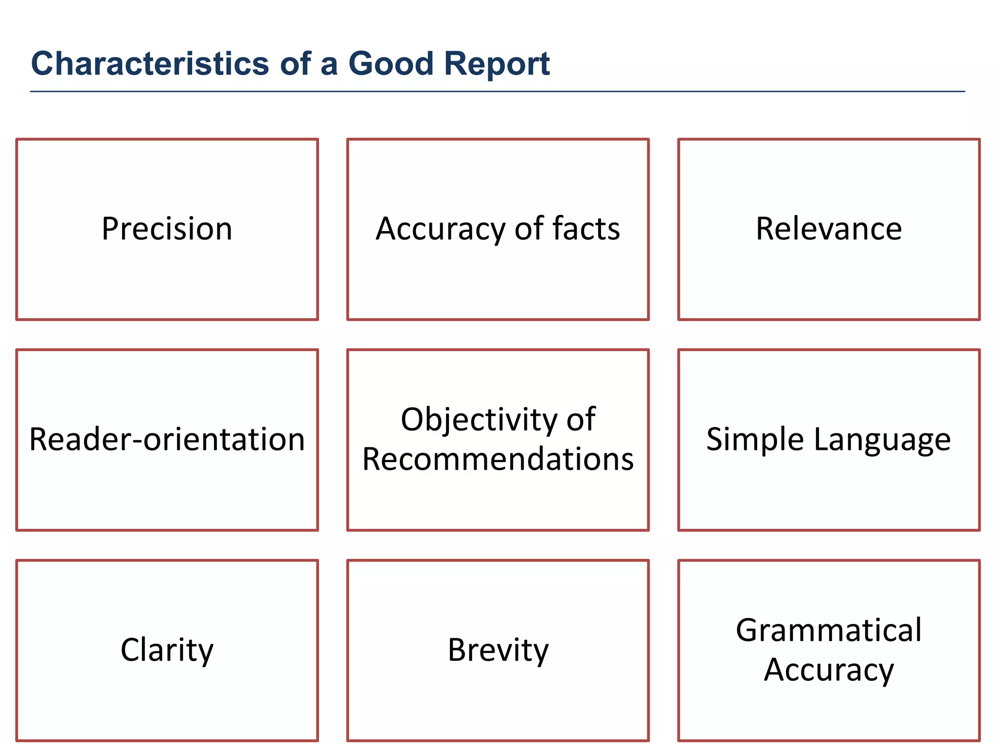 Business reports (comm.) | PPTX