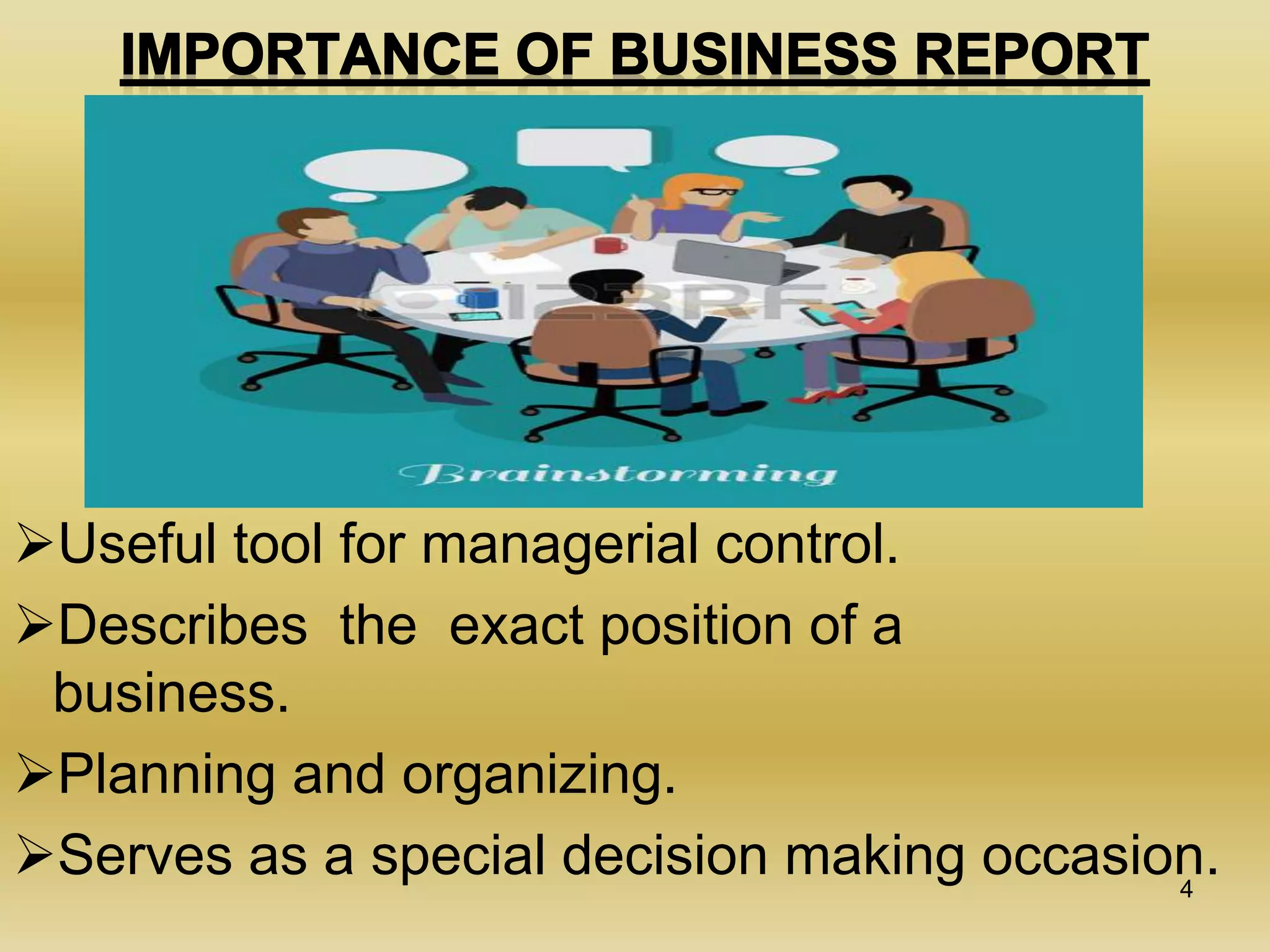 BUSINESS REPORT WRITING | PDF
