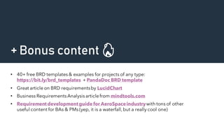 Business Requirements development | PDF