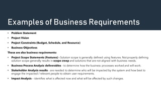 Business Requirements development | PDF