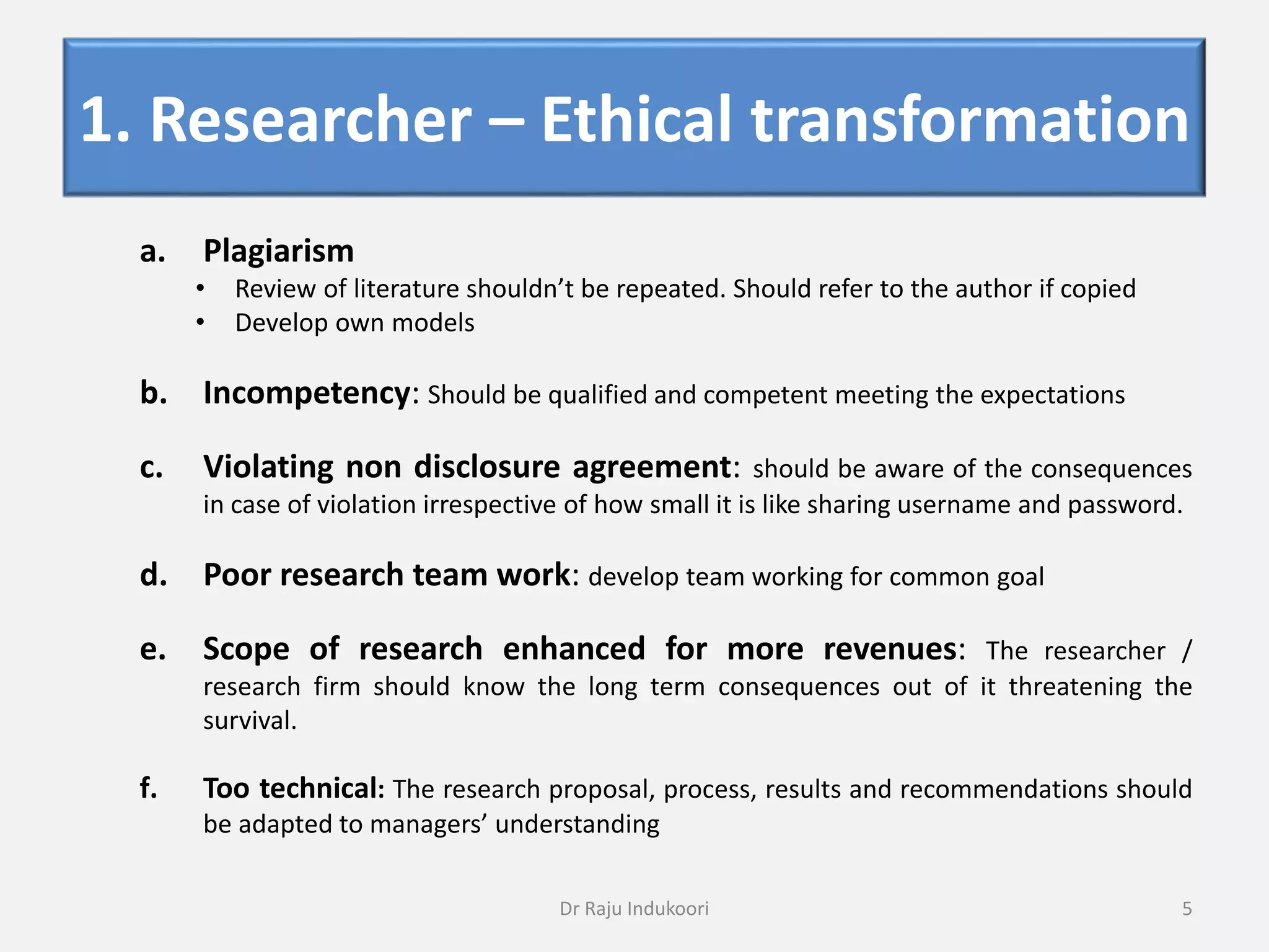 Business research ethics | PPTX