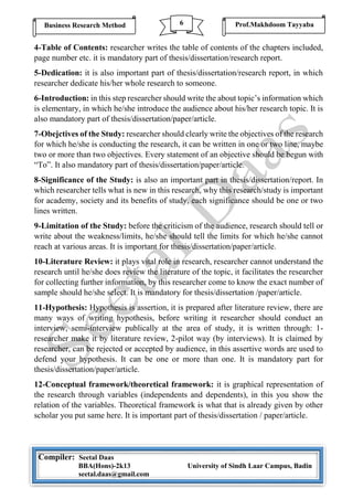 Business Research Method | PDF