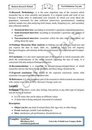 Business Research Method | PDF