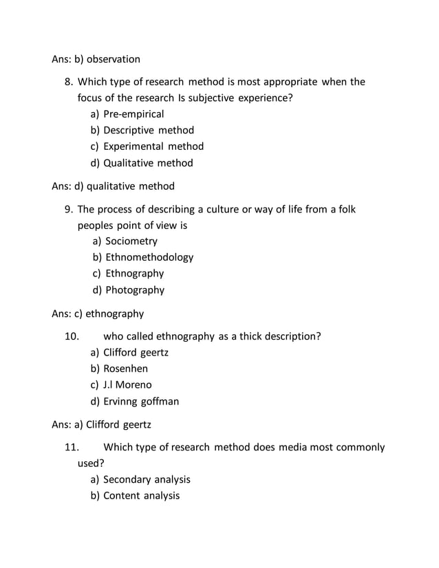 Business research method | PDF