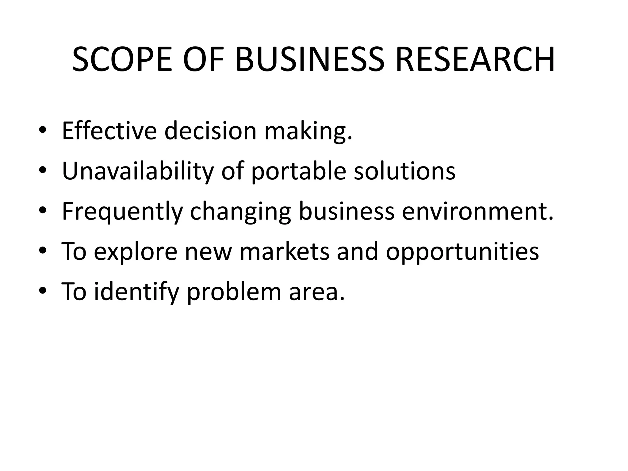 Business research methods | PPTX