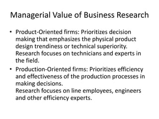 Business research methods | PPT