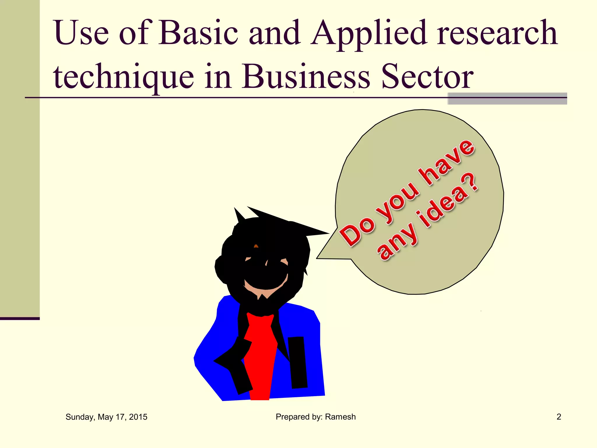 Business research methods Introduction | PPT