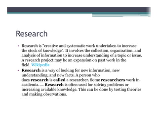 Business researh | PDF