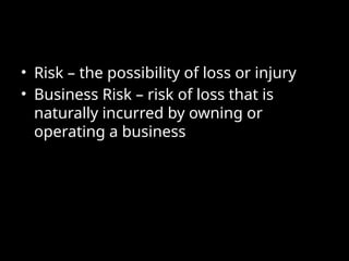 Different Types of Business Risks and Failures.pptx