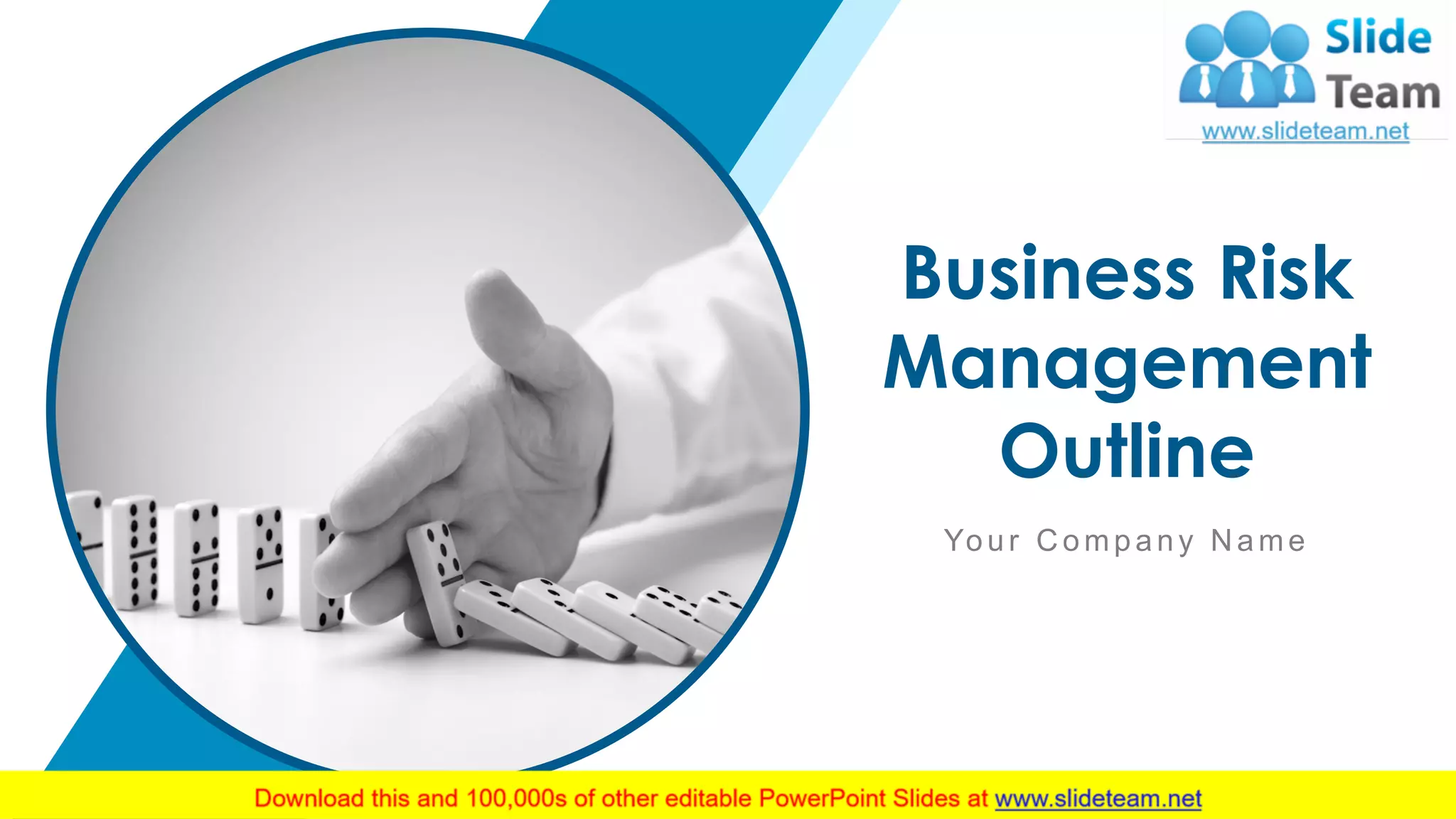 Business Risk Management Outline PowerPoint Presentation Slides | PDF