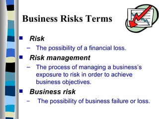 Business Risks | PPT