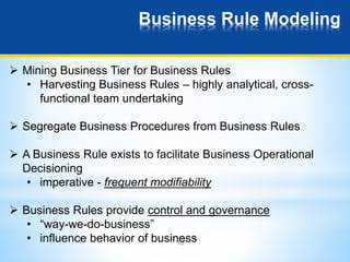 Business Rules - Design and Modeling Guidelines | PPTX