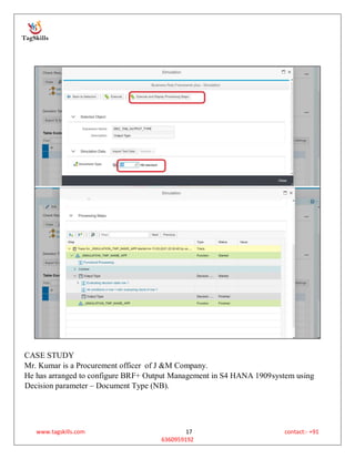 Business Rule Framework Plus BRF IN SAP. | PDF