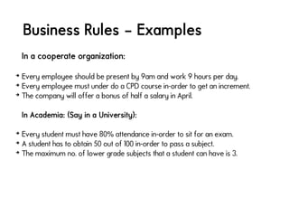 Business Rules in Databases | PDF