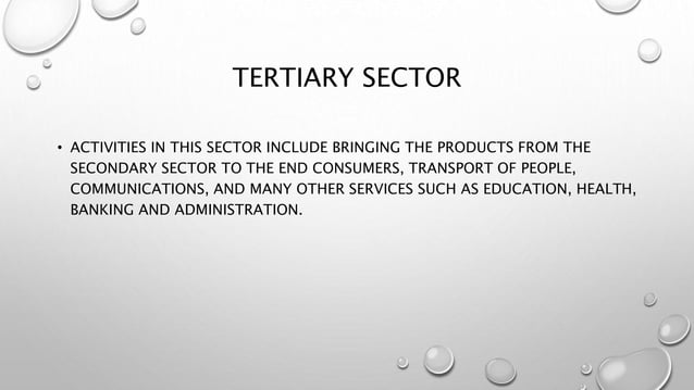 Business sectors slideshare | PPTX | Economy | Business and Finance