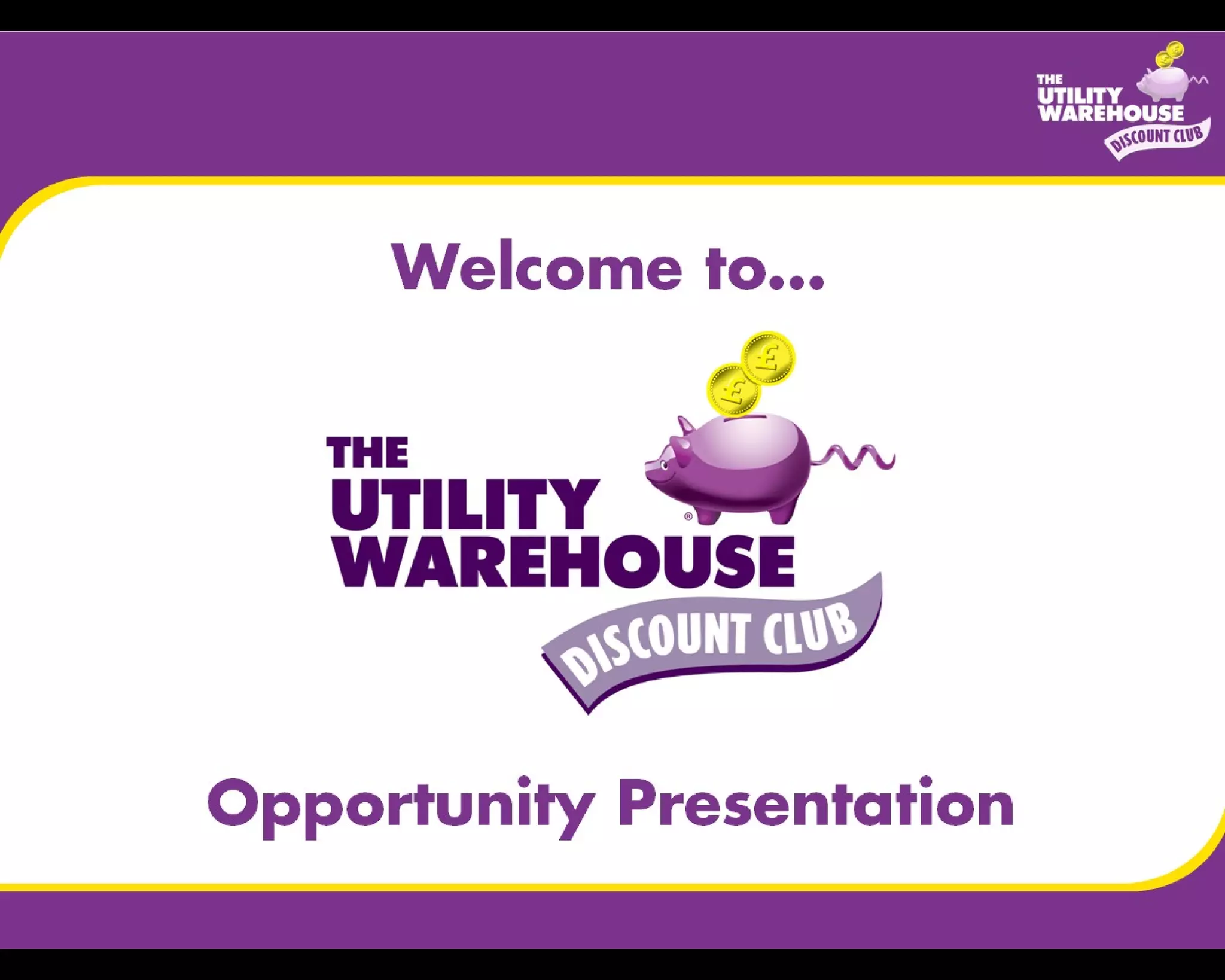 Utility Warehouse Business Opportunity | PPT