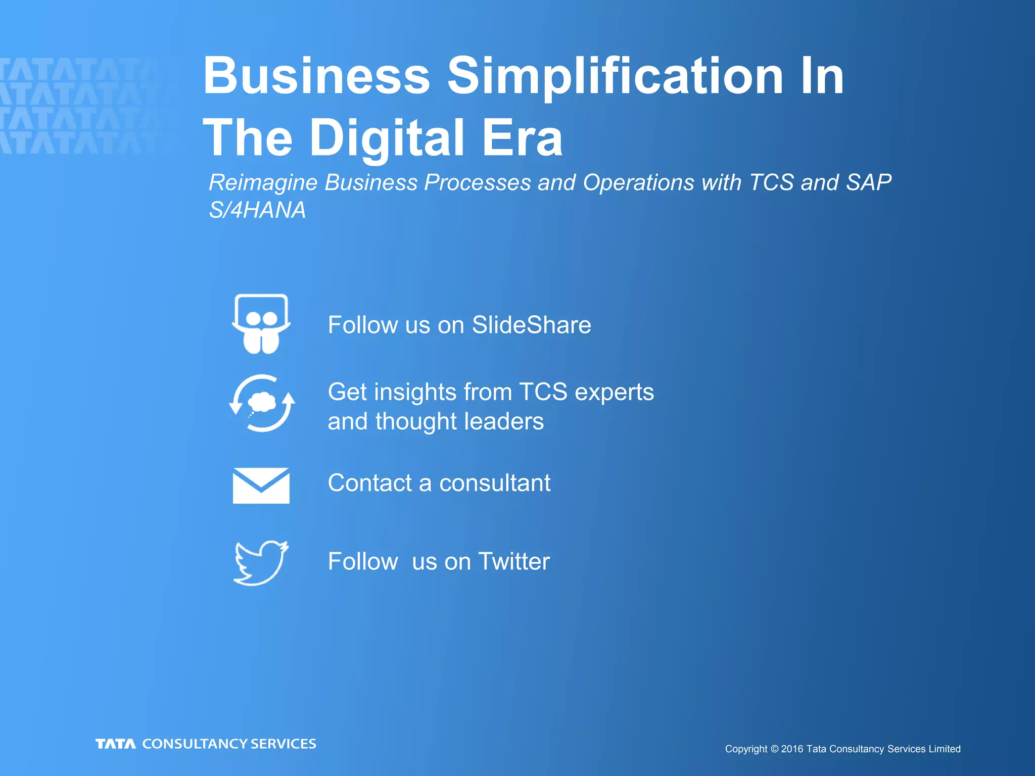 Business Simplification in the Digital Era | PDF