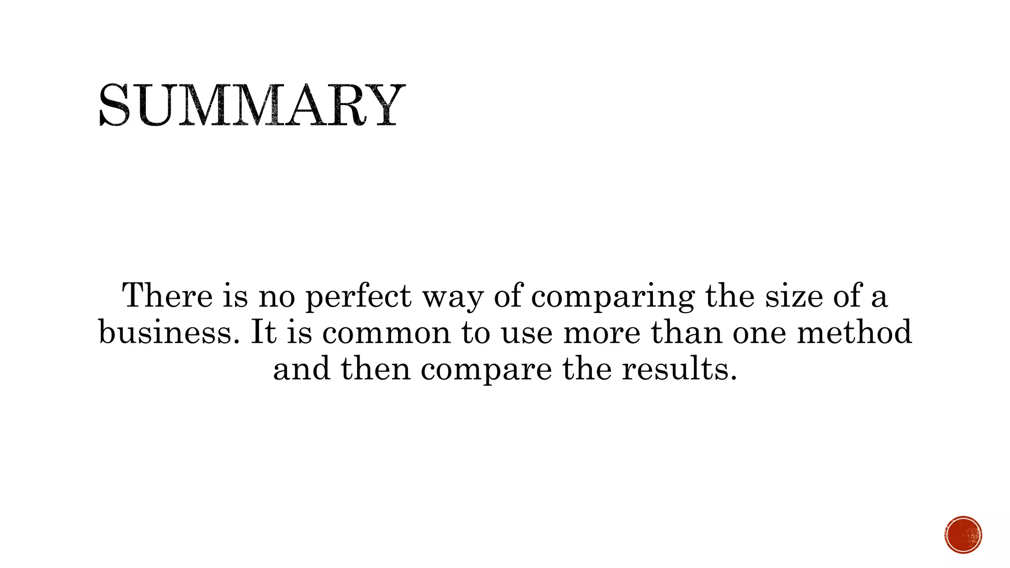 Business size | PPTX