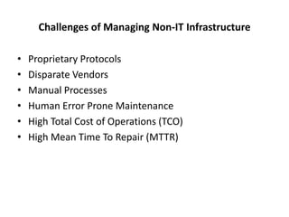 SMART City - Managing of Non-IT Infrastructure | PPSX