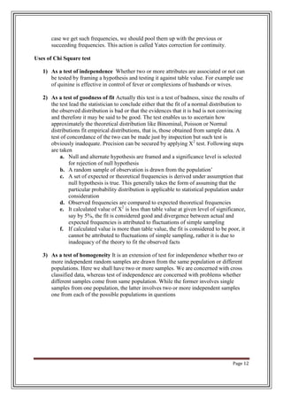 Business Statistics | DOCX