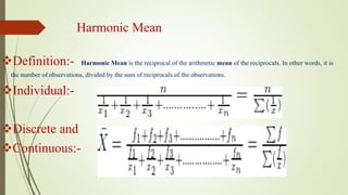 Business statistics | PPTX