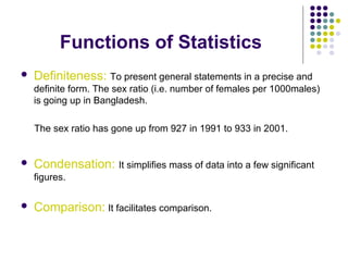 Business statistics what and why | PPT | Science