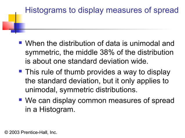Business Statistics Chapter 3 | PPT
