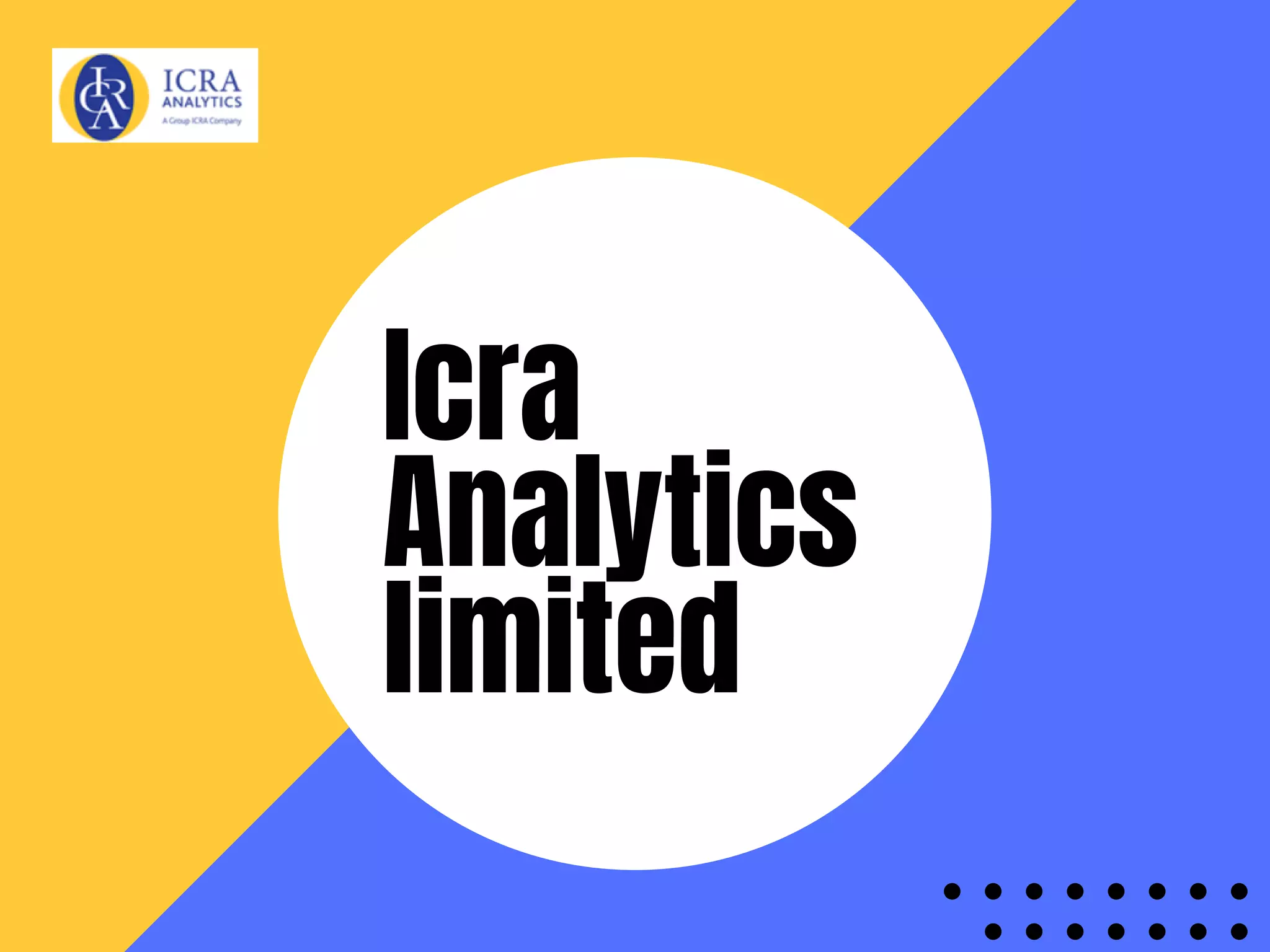 Icra Analytics limited | PDF