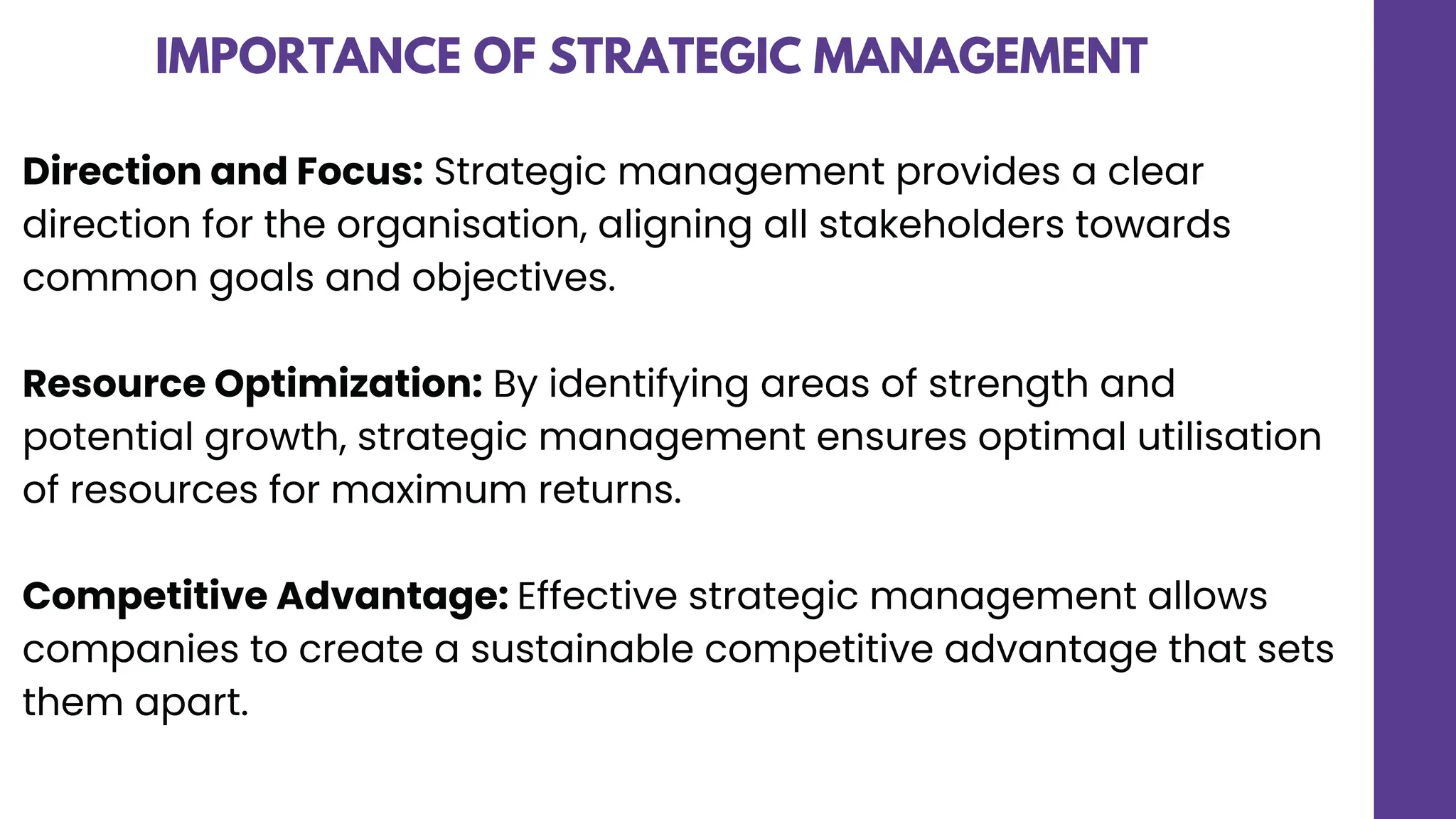 Strategic management or Business Strategy | PDF