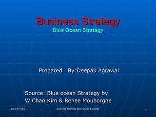 Business Strategy - Blue Ocean Strategy | PPT