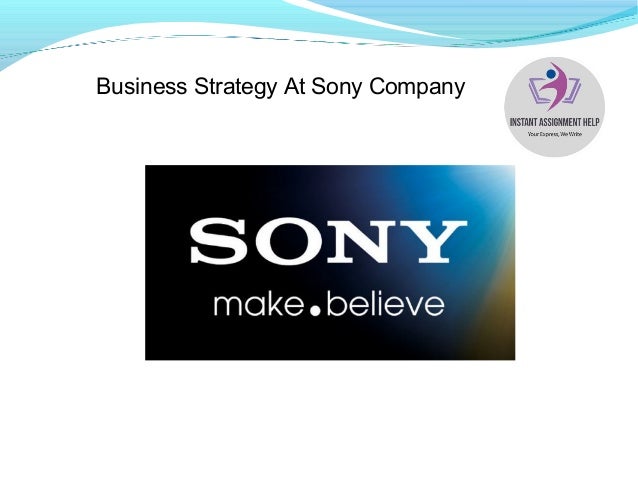Business strategy at sony
