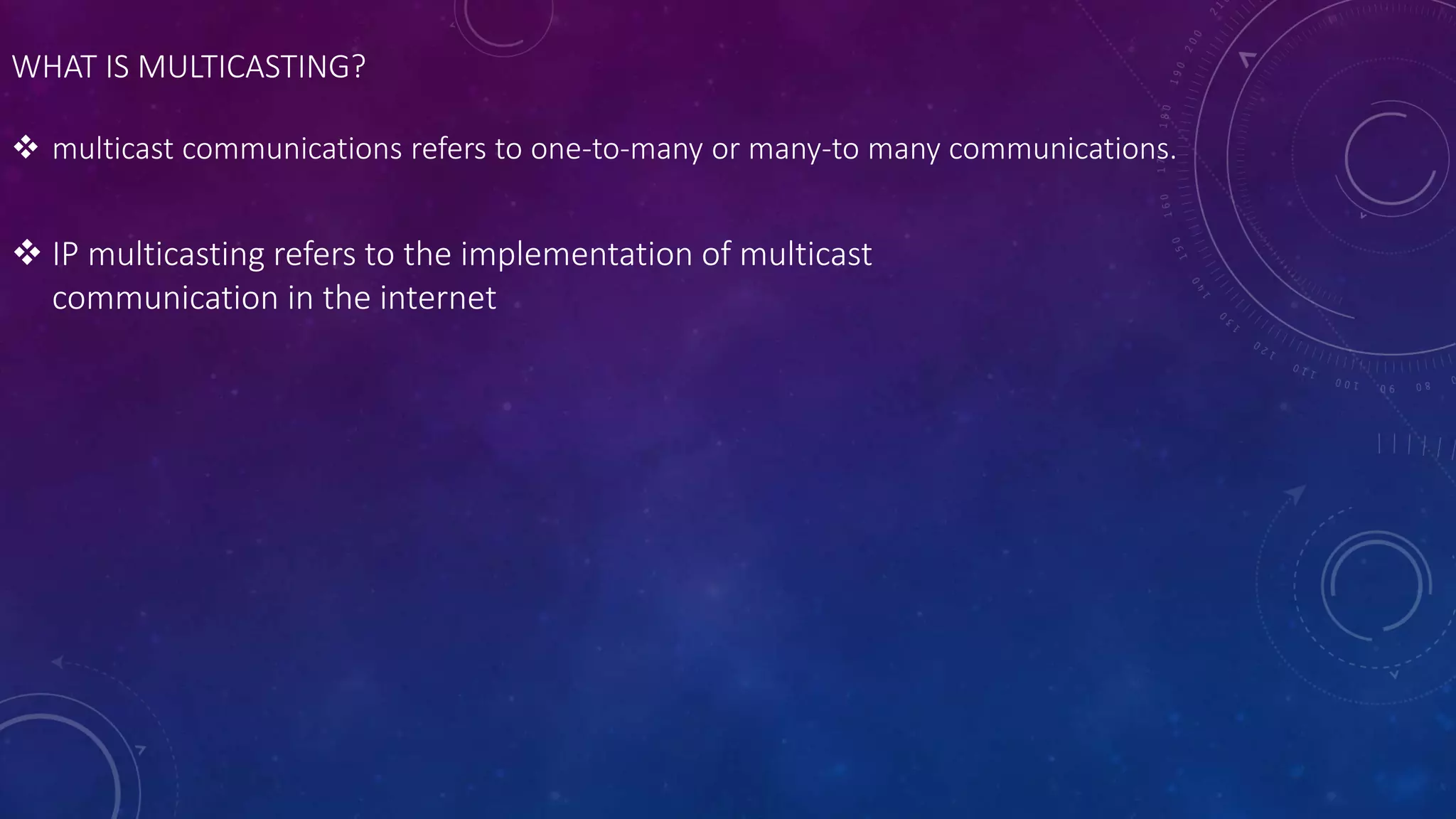 Business strategy development using multicasting | PPT