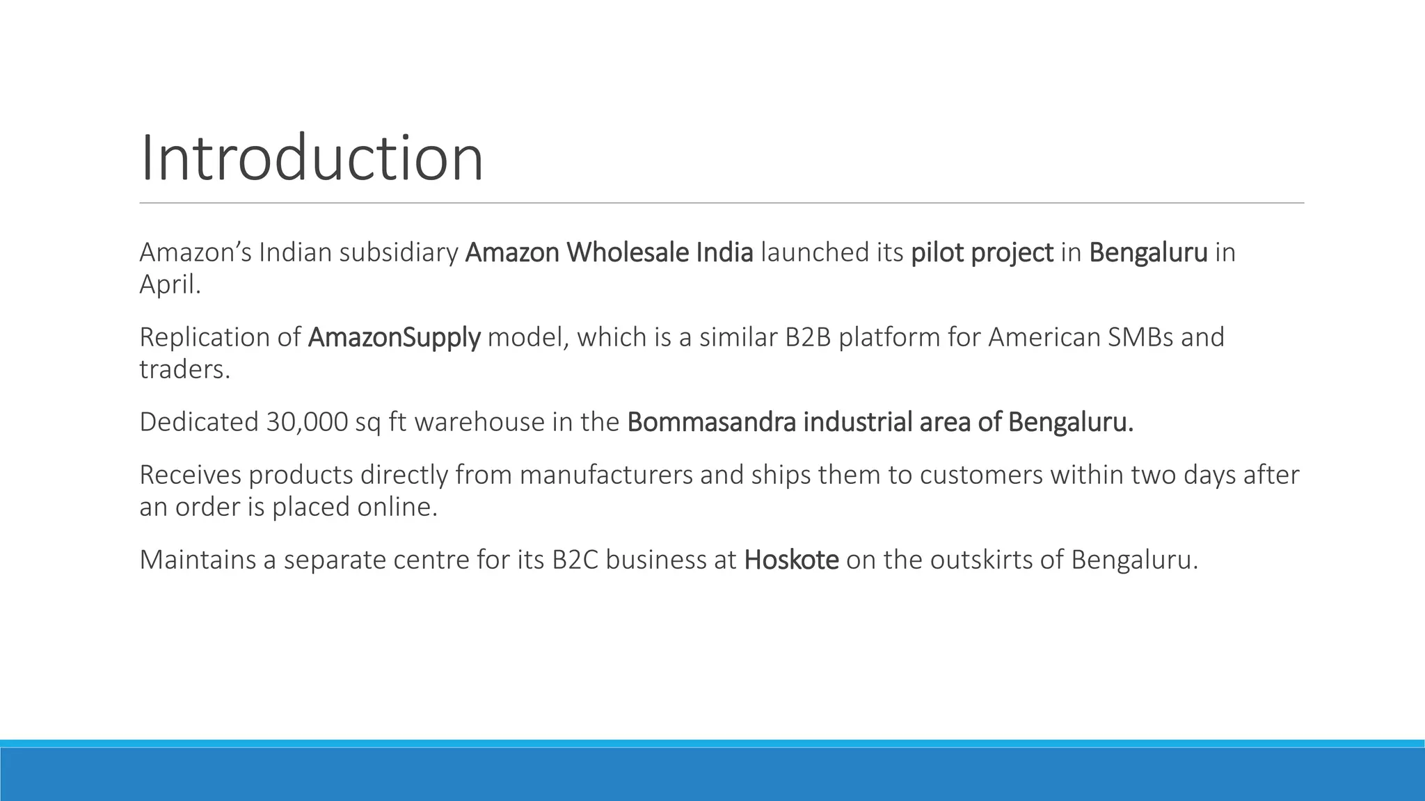 Business strategy of amazon | PPTX