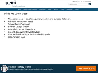 Business Strategy Toolkit | PPT