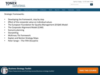 Business Strategy Toolkit | PPT
