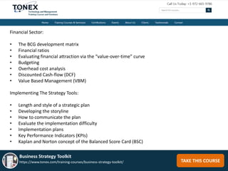 Business Strategy Toolkit | PPT