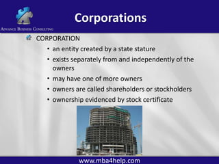 Business structure 1 | PPTX