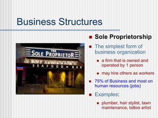 Business structures | PPT
