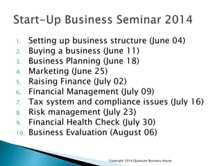 Business structure & tax strategies | PPTX