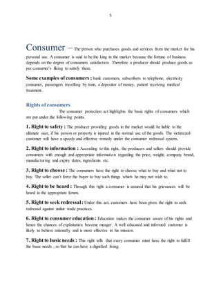 Project report on Consumer Awareness on recent changes in Packaging | DOCX