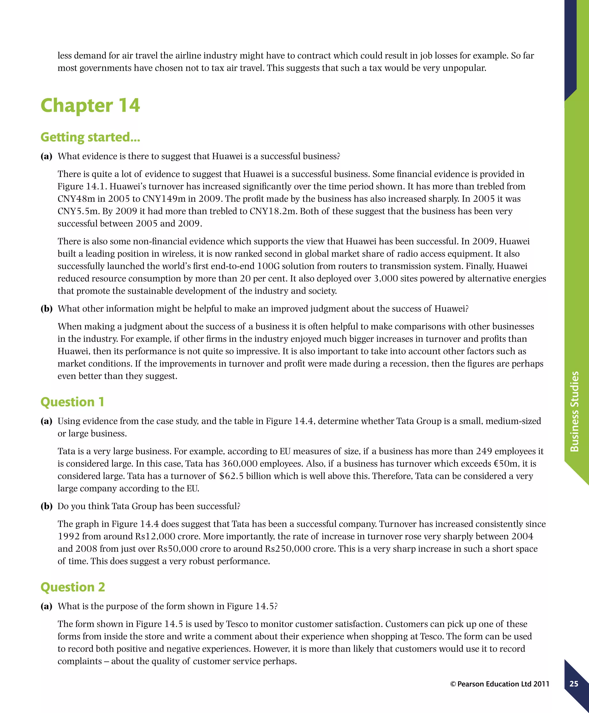 Business studies Textbook answers | PDF