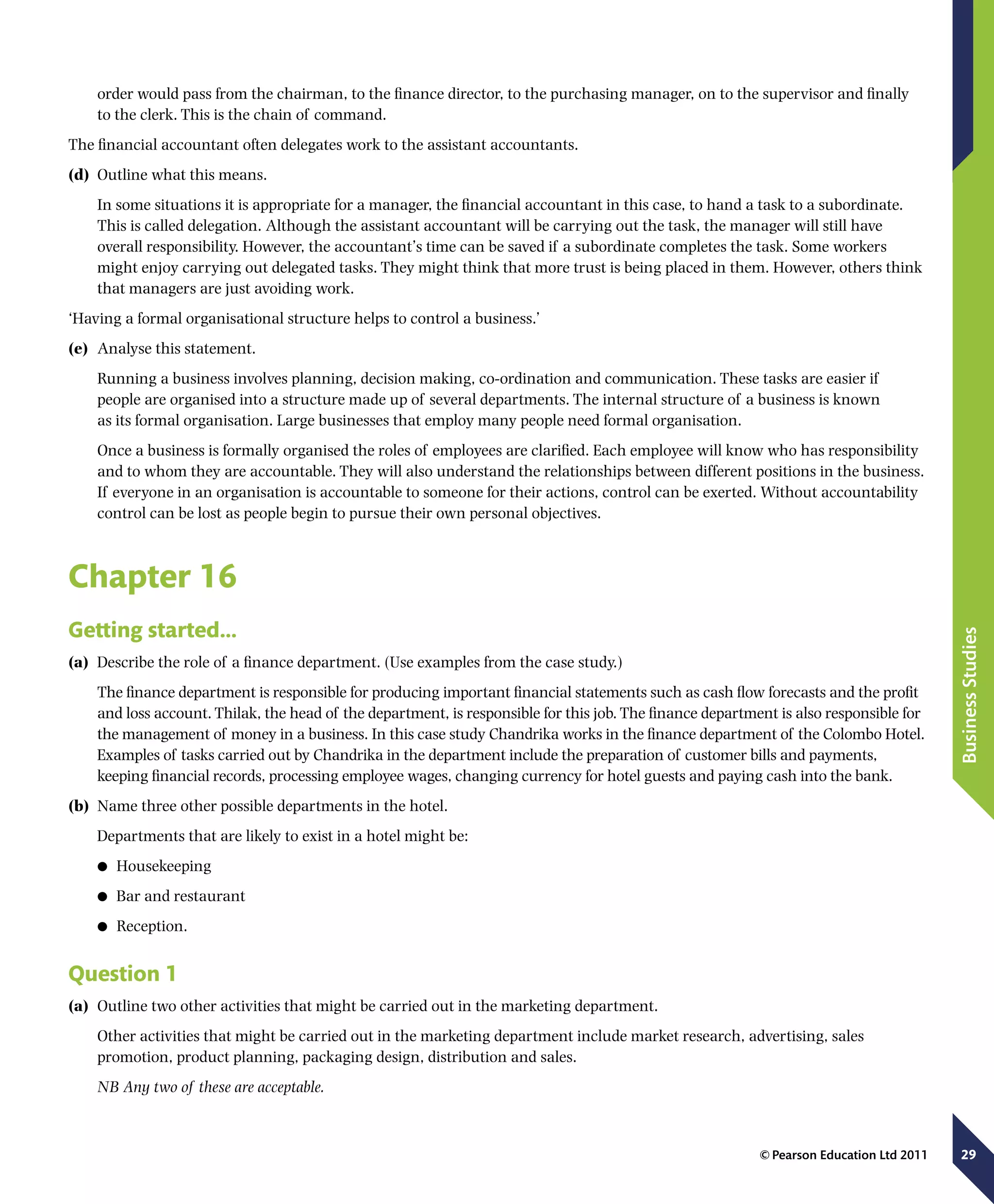 Business studies Textbook answers | PDF